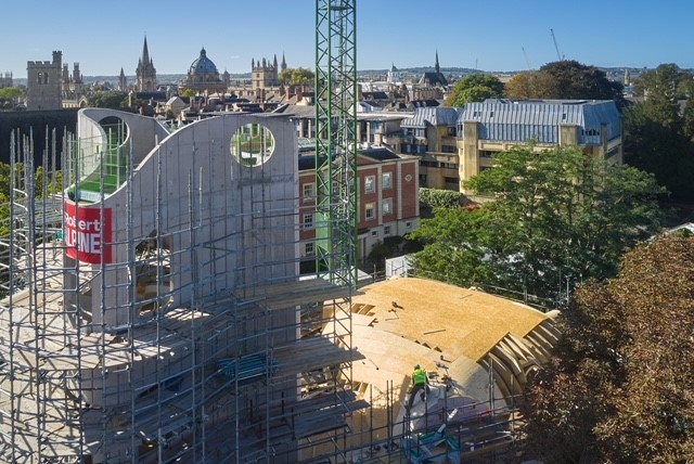 Gradel Quadrangles - October 2022 project photos | New College