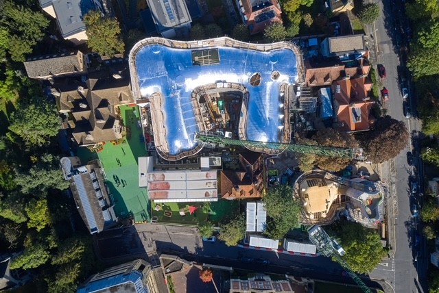 Gradel Quadrangles - October 2022 project photos | New College