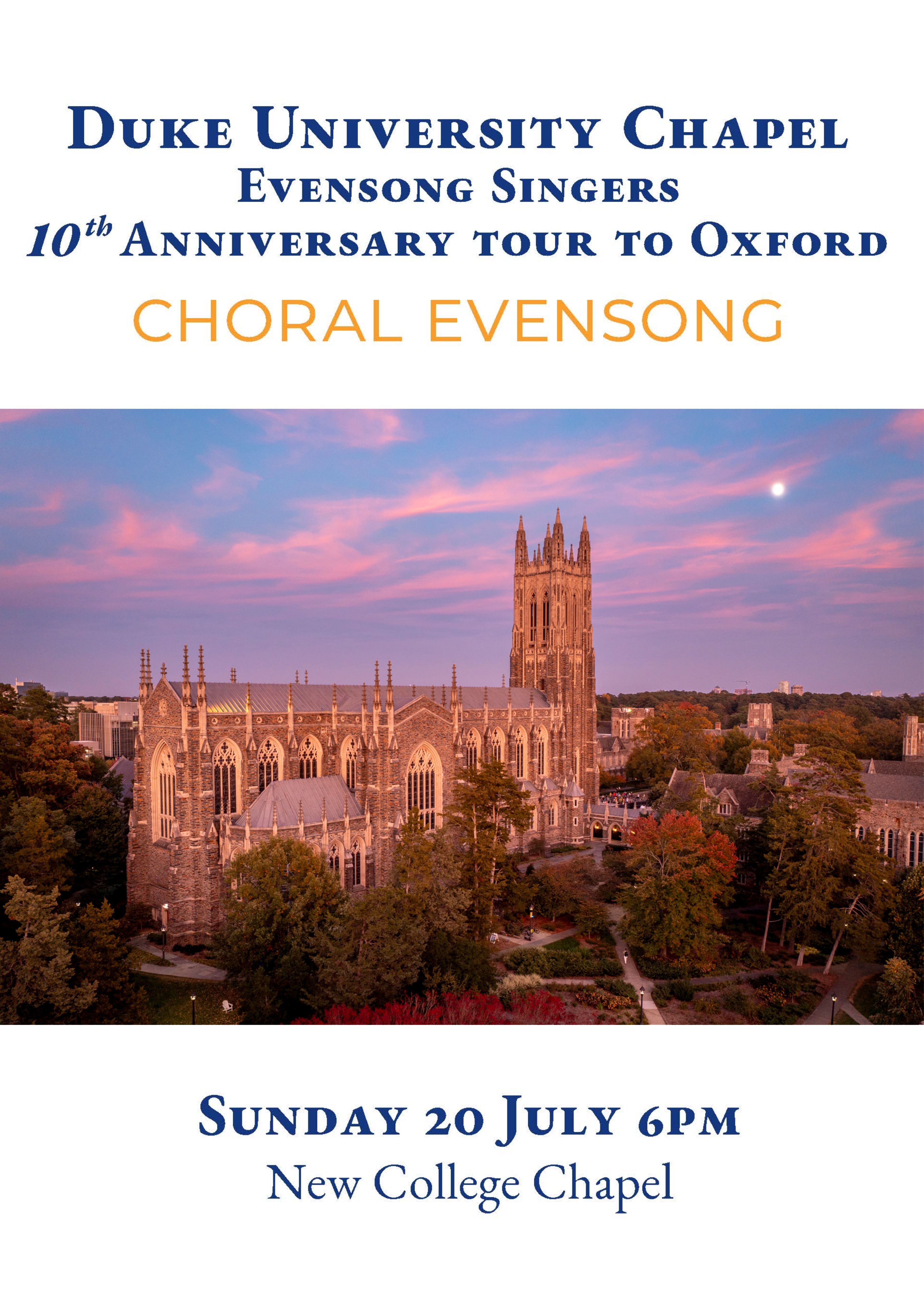 Oxford University Chapel