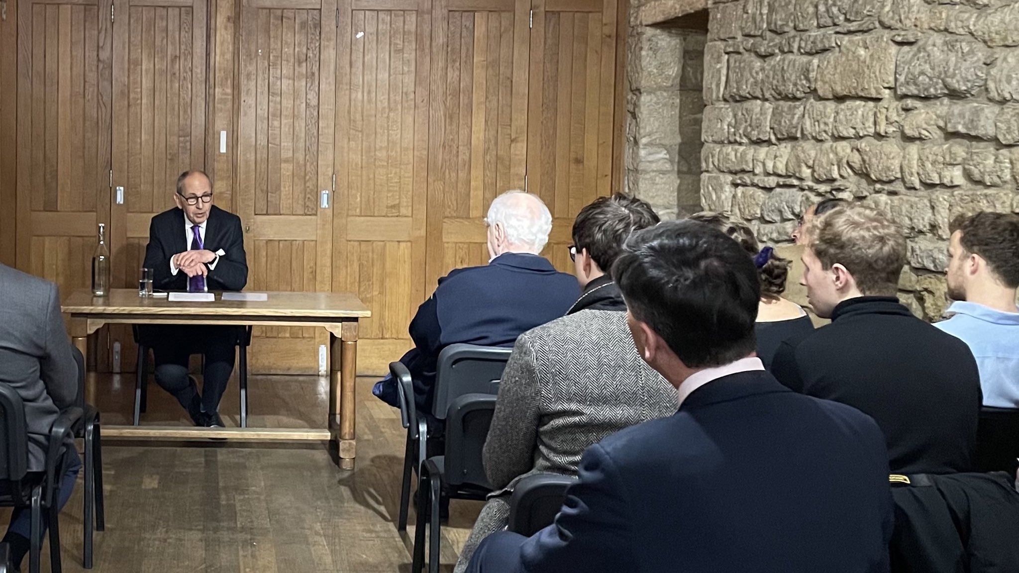 Sir Bernard Rix marks Holocaust Memorial Day with a talk at New College ...